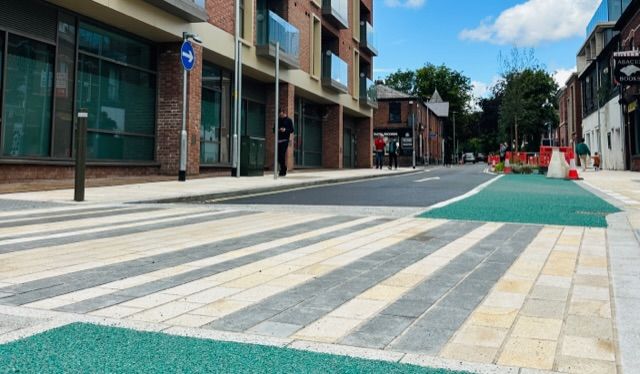 Regent Road work nearly complete