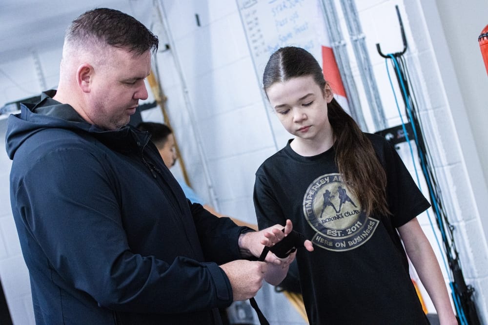 The Timperley boxing club giving kids a fighting chance