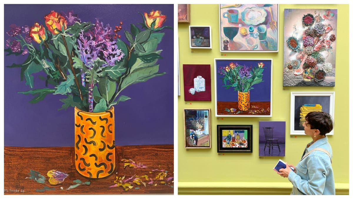 Hale artist’s edgy flower collection wins Royal approval