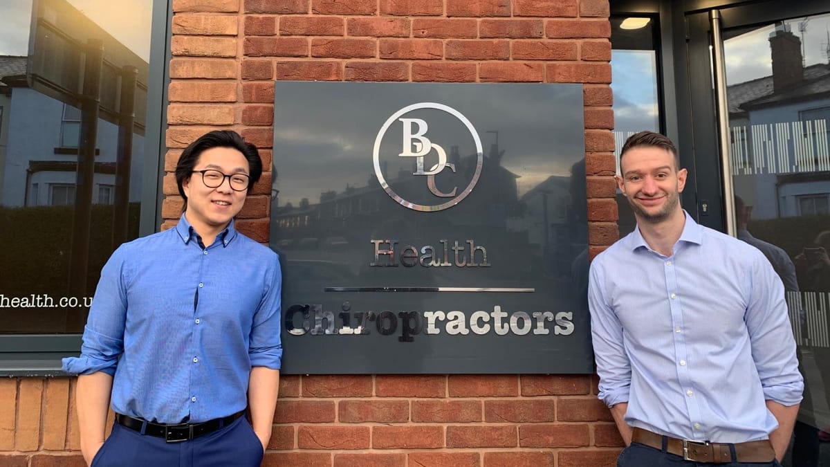 Five Minutes With... Chiropractors Ray Ng and Matthew Glancy, from BDC ...
