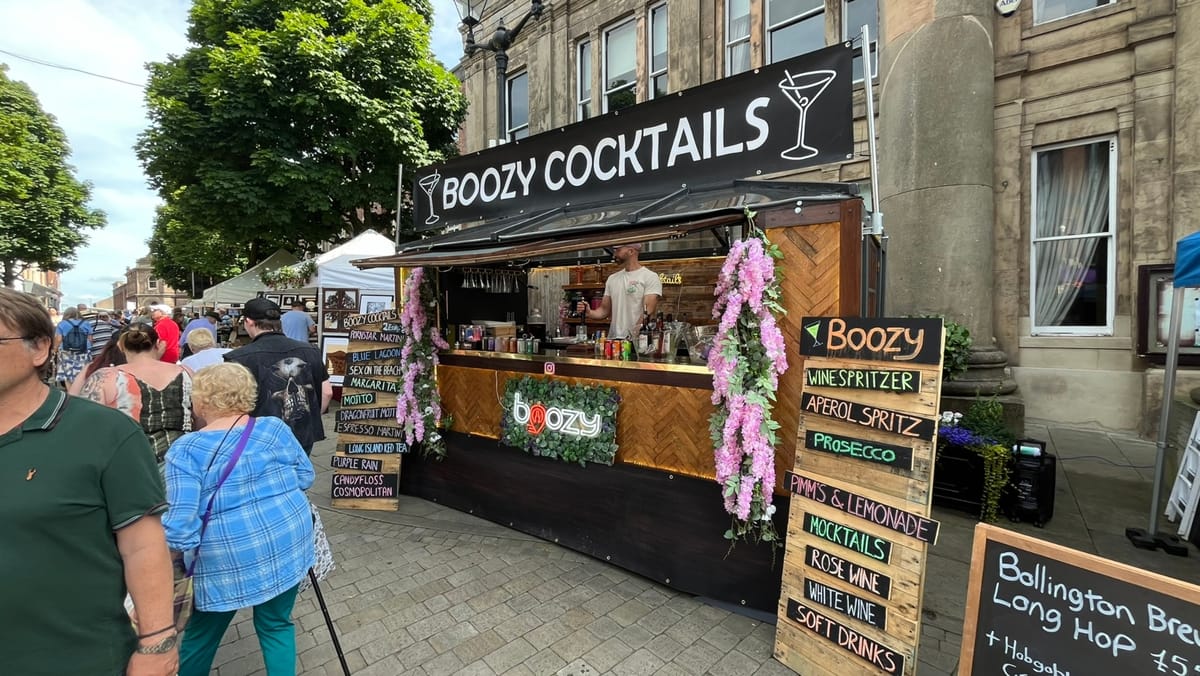 A new pop-up cocktail bar is arriving in Altrincham this week