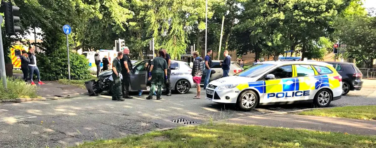 Unmarked police cars and helicopter involved as high-speed chase ends ...