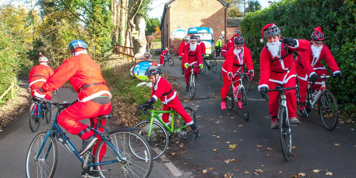 Popular charity Santa cycle ride returns this Sunday for fourth year ...