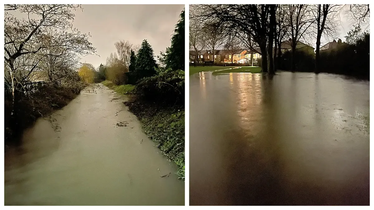 Flood warning issued for Timperley Brook with flooding of some ...