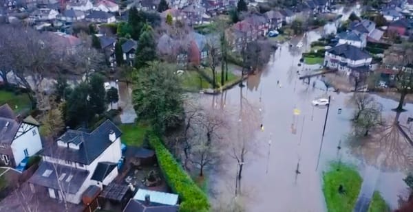 "Major incident" declared as homes flooded, cars stranded and canal ...