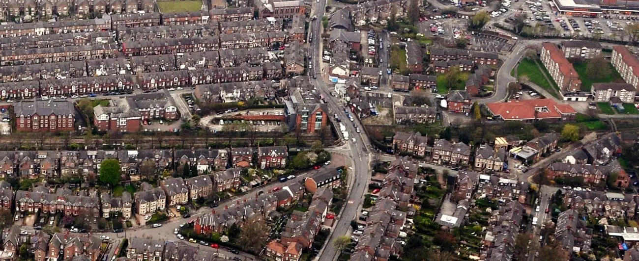Altrincham from the air: A bird's eye view of our town - Altrincham Today