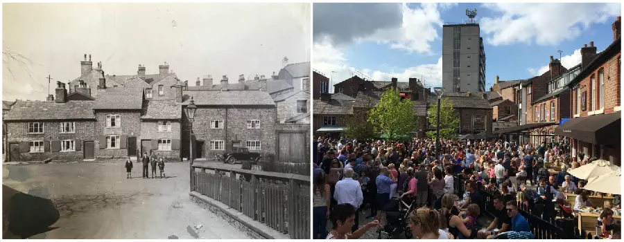 The story of Goose Green: How it transformed from workers' cottages to ...